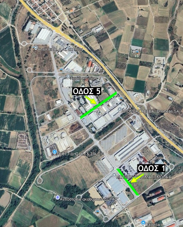 ΠΡΟΓΡΑΜΜΑ ΕΡΓΑΣΙΩΝ ΑΝΑΒΑΘΜΙΣΗΣ ΔΙΚΤΥΟΥ ΥΔΡΕΥΣΗΣ Ε.Π. ΣΕΡΡΩΝ - ETVA